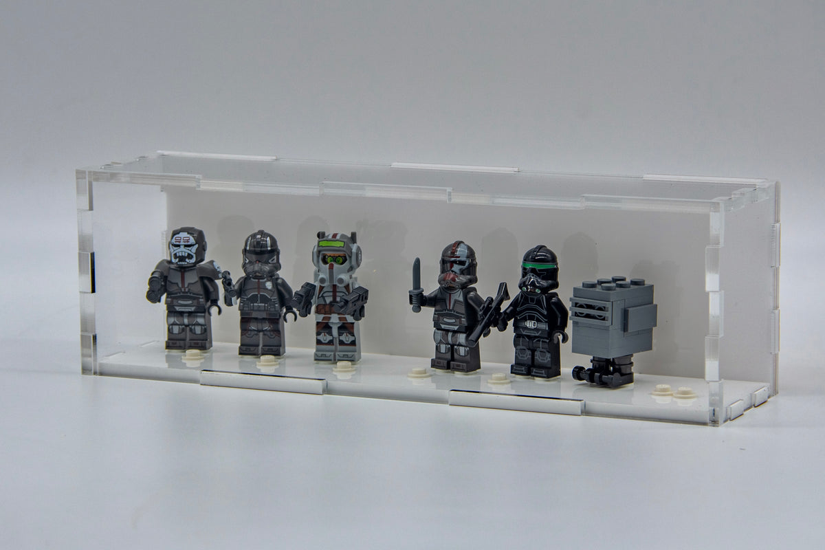 Acrylic display case for Lego® Bad Batch Mini figures – Game Face ...